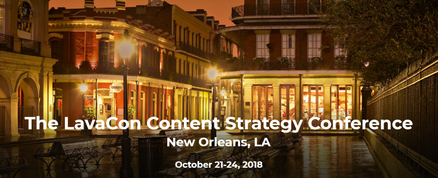LavaCon 2018 | October 21-24, New Orleans, LA - Stilo